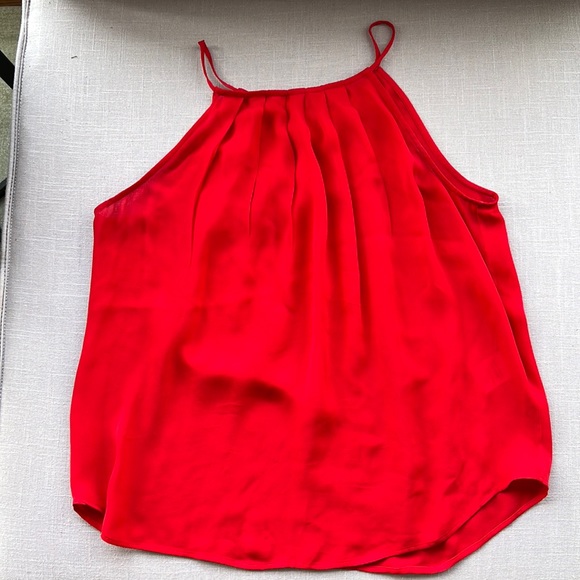 Joie | Tops | Red Silk Tank Cami | Poshmark